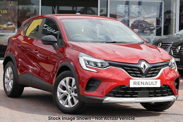 2021 Renault Captur XJB MY21 Zen EDC Red 7 Speed Sports Automatic Dual ...