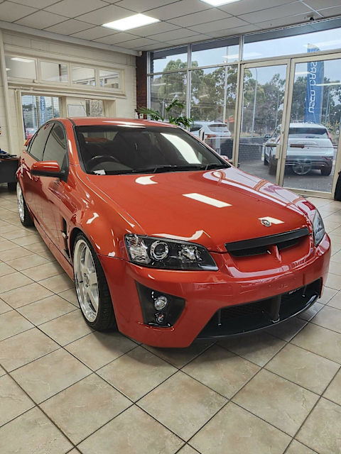 2007 Holden Special Vehicles GTS E Series Orange 6 Speed Manual Sedan ...