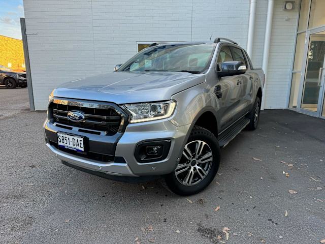 2021 Ford Ranger PX MkIII 2021.25MY Wildtrak Silver 10 Speed Sports ...