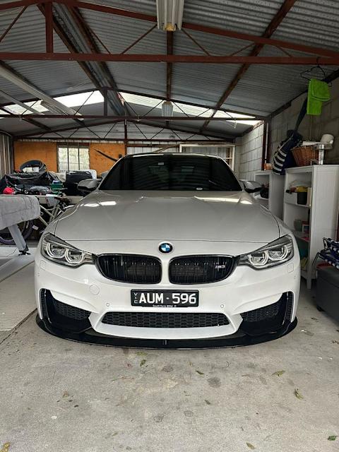 2015 BMW M3 F80 LCI M-DCT White 7 Speed Sports Automatic Dual Clutch ...
