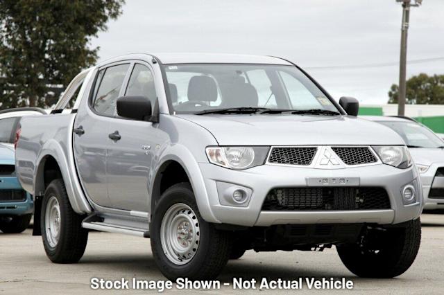 2012 Mitsubishi Triton MN MY12 GL-R (4x4) Silver 5 Speed Manual Double Cab Utility | Cars, Vans ...