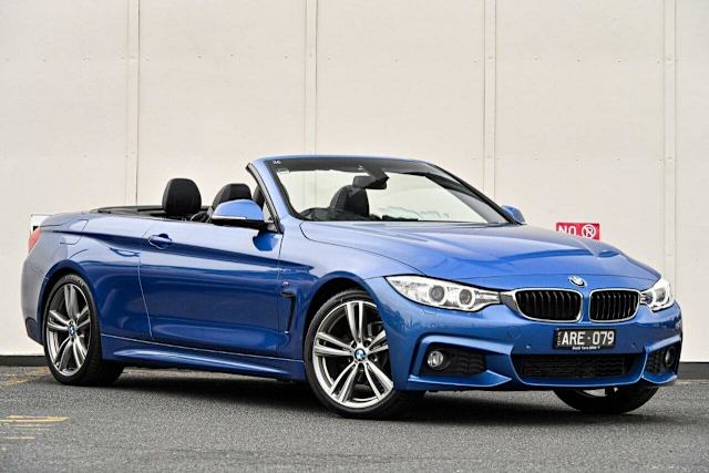 2016 BMW 4 Series F33 420i M Sport Blue 8 Speed Sports Automatic ...