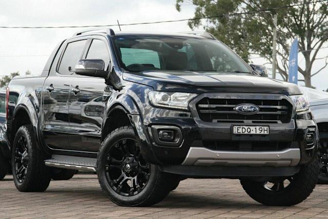 2019 Ford Ranger PX MkIII 2019.00MY Wildtrak Black 10 Speed Sports ...