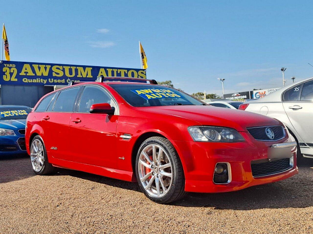2012 Holden Commodore VE II MY12 SS V Sportwagon Redline Red Hot 6 ...