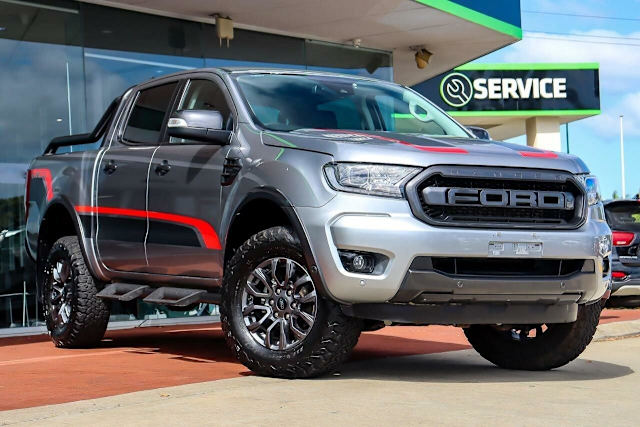 2021 Ford Ranger PX MkIII 2021.75MY FX4 Max Grey 10 Speed Sports ...