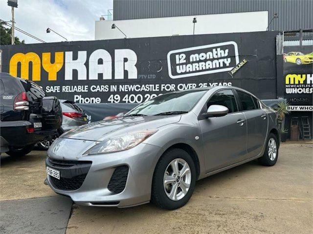 2012 Mazda 3 BL Series 2 MY13 Neo Silver, Chrome 5 Speed Automatic ...