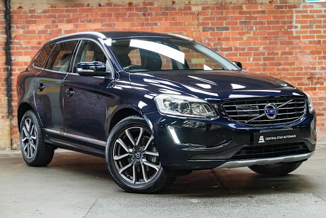 2017 Volvo XC60 DZ MY17 D4 Geartronic AWD Luxury Magic Blue 6 Speed ...
