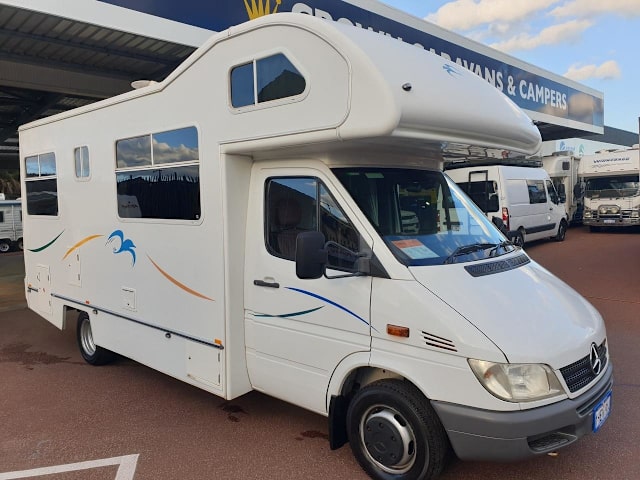 2006 Sprinter Thl Mercedes-Benz 416CDI White Motor Home | Campervans ...