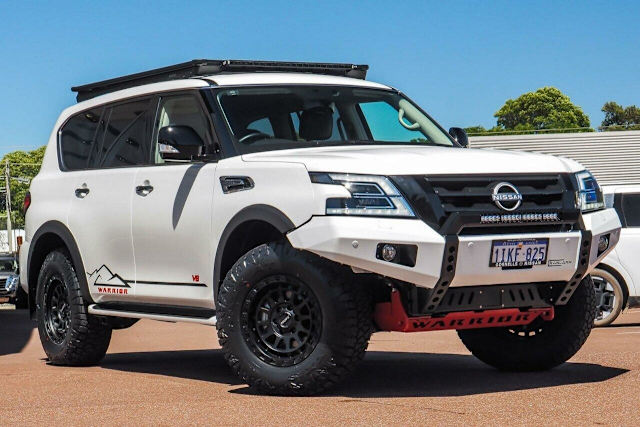 2024 Nissan Patrol Y62 MY24 Warrior White 7 Speed Sports Automatic ...