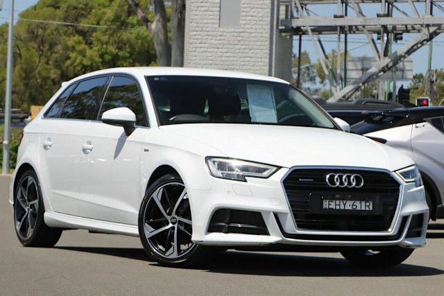 2019 Audi A3 8V MY19 40 TFSI Sportback S Tronic S Line Plus White 7 ...