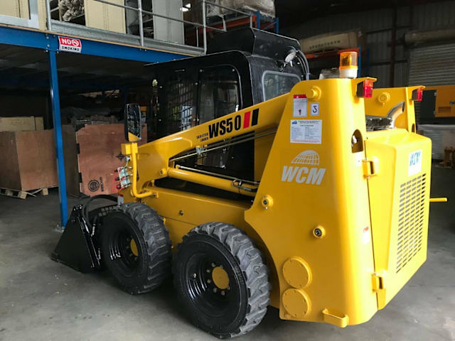 WCM skid steer loader WS50 with Perkins, Danfoss pump | Construction ...