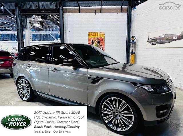 2017 Land Rover Range Rover Sport L494 17MY HSE Dynamic Silver 8 Speed ...