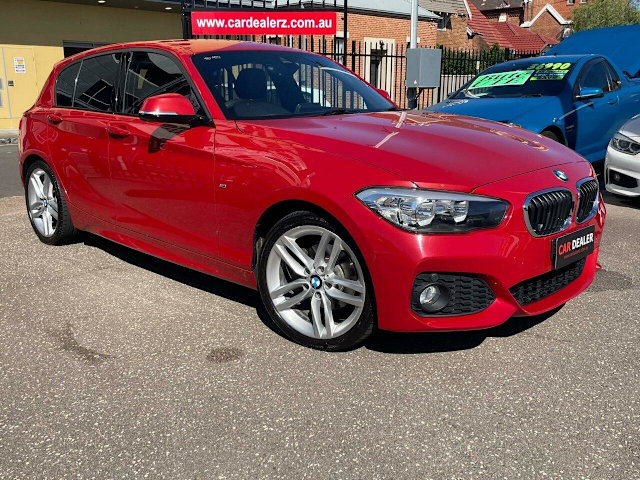 2016 BMW 120i F20 LCI MY17 Sport Line Red 8 Speed Automatic Hatchback ...