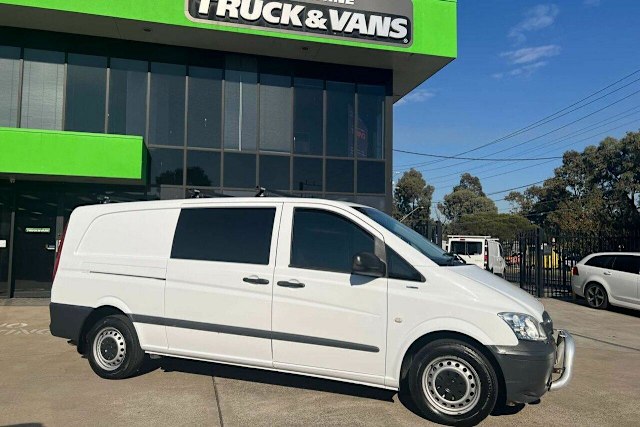2014 Mercedes-Benz Vito 639 MY14 116CDI LWB White 5 Speed Automatic Van ...