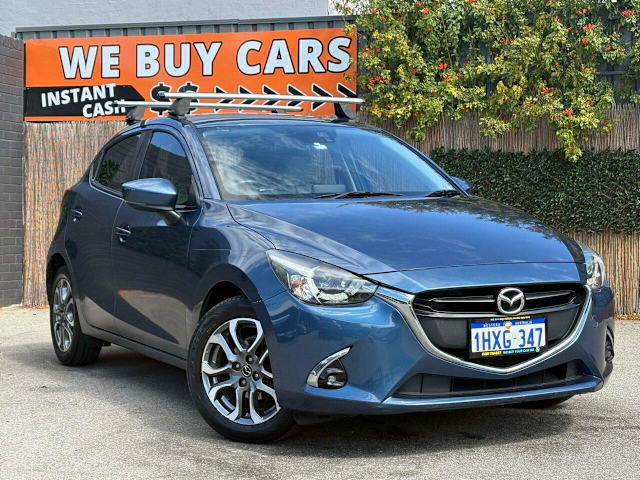 2017 Mazda 2 DJ2HA6 GT SKYACTIV-MT Blue 6 Speed Manual Hatchback | Cars ...