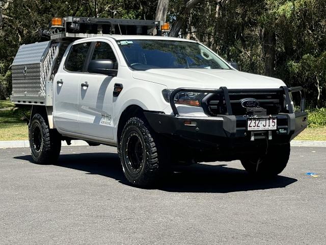 2018 Ford Ranger PX MkII 2018.00MY XL White 6 Speed Sports Automatic ...