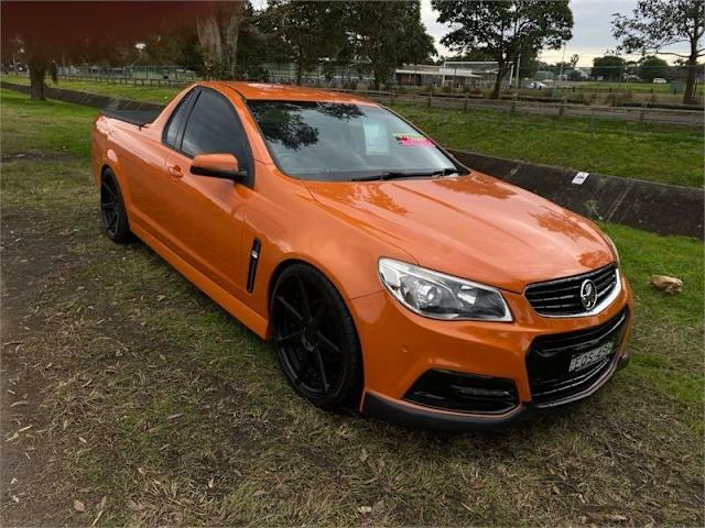 2013 Holden Ute VF SV6 Orange 6 Speed Manual Utility | Cars, Vans ...