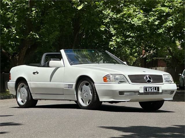 1993 Mercedes-Benz 500SL R129 White 4 Speed Automatic Convertible ...