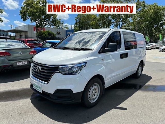 2019 Hyundai iLOAD TQ4 MY20 3S Twin Swing White 5 Speed Automatic Van ...