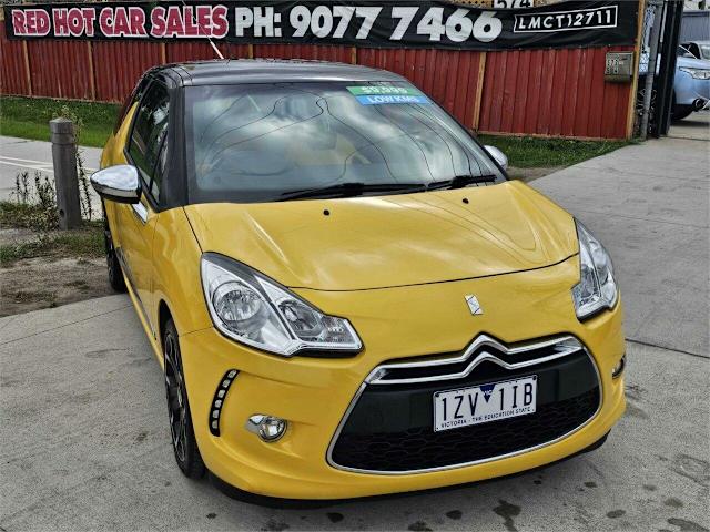 2012 Citroen DS3 MY12 DSport Yellow 6 Speed Manual Hatchback | Cars ...