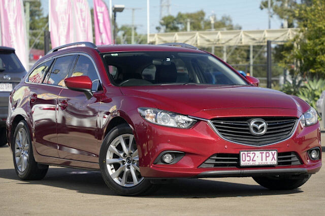 2013 Mazda 6 GJ1031 Touring SKYACTIV-Drive Red 6 Speed Sports Automatic ...