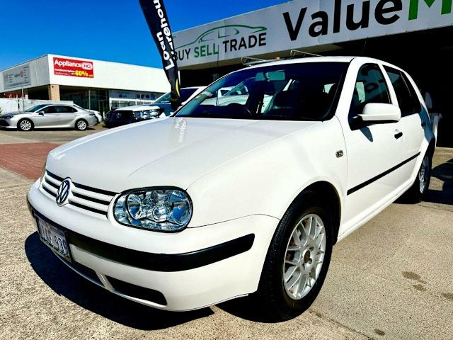 2002 Volkswagen Golf 4th Gen GL White 4 Speed Automatic Hatchback ...