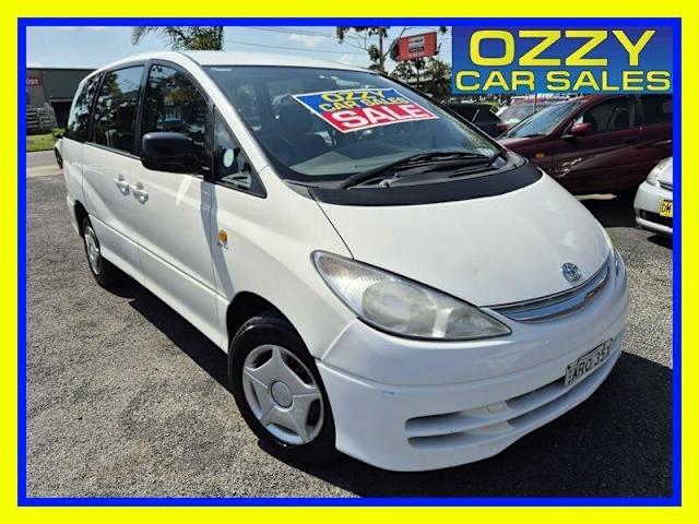 2002 Toyota Tarago ACR30R GLi White 4 Speed Automatic Wagon | Cars ...