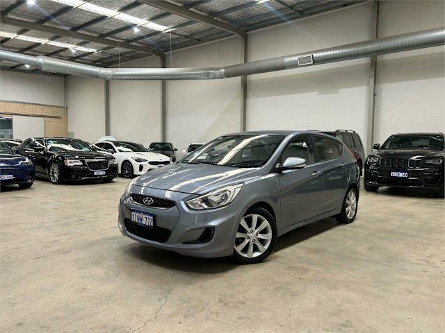 2017 Hyundai Accent RB6 MY18 Sport Silver, Chrome 6 Speed Automatic ...