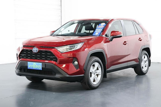 2021 Toyota RAV4 Axah54R GX (AWD) Hybrid Atomic Rush Continuous ...