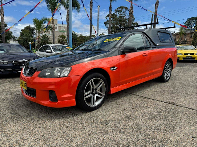 2011 Holden Ute VE II MY12 SV6 Black 6 Speed Sports Automatic Utility ...