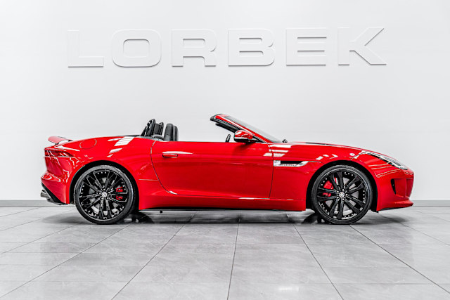 2013 Jaguar F-TYPE V8 S V8 S Salsa Red 8 Speed Automatic Roadster ...
