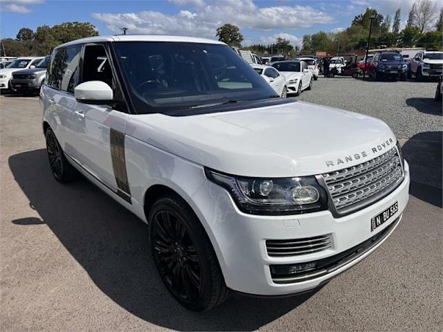 2015 Land Rover Range Rover L405 15.5MY SDV8 Vogue White 8 Speed Sports ...