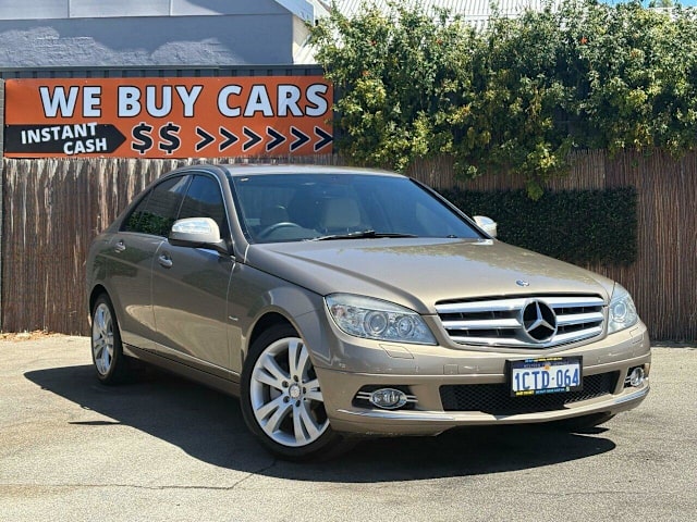 2008 Mercedes-Benz C-Class W204 C280 Elegance Brown 7 Speed Sports ...