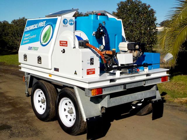 Quik Steam UT2000 Agricultural Commercial Steam Weeder Weed Killer Weed ...