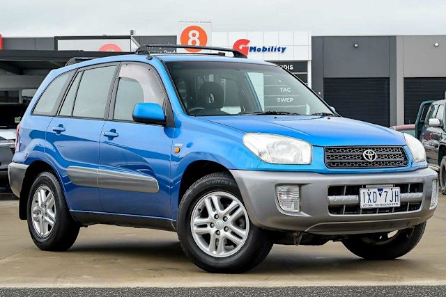 2003 Toyota RAV4 ACA21R Extreme Blue 5 Speed Manual Wagon | Cars, Vans ...