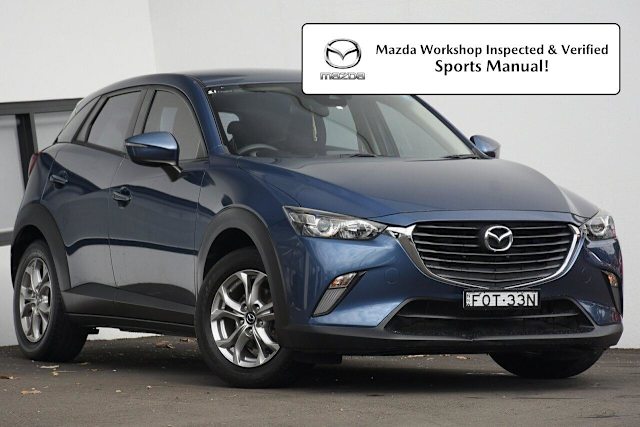 2017 Mazda CX-3 DK2W76 Maxx SKYACTIV-MT Eternal Blue 6 Speed Manual ...