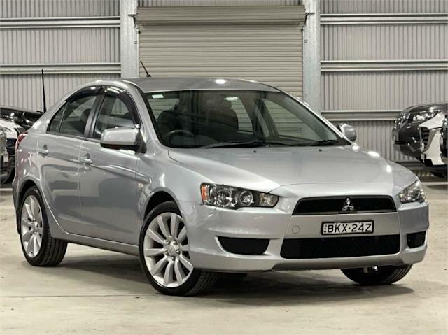 2009 Mitsubishi Lancer CJ MY09 ES Sportback Silver 5 Speed Manual ...