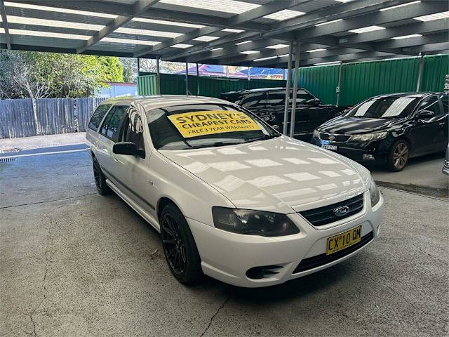 2008 Ford Falcon BF Mk III XT White 4 Speed Sports Automatic Wagon ...