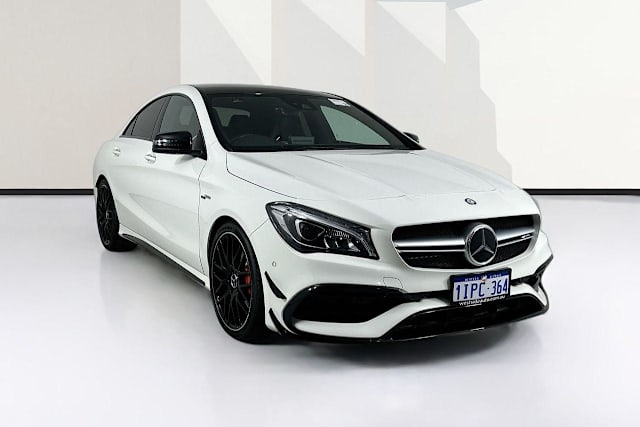 2017 Mercedes-AMG CLA45 117 MY17 4Matic White 7 Speed Automatic Coupe ...