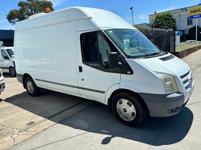 2012 Ford Transit VM MY08 Jumbo LWB High Roof White 6 Speed Manual Van ...