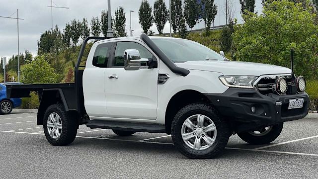 2018 Ford Ranger PX MkIII 2019.00MY XLT White 6 Speed Sports Automatic ...