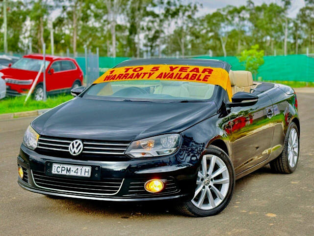 2011 Volkswagen EOS 1F MY11 103 TDI Black 6 Speed Direct Shift ...