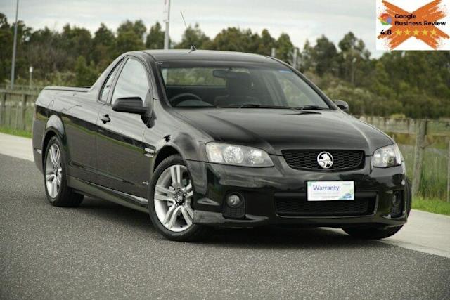 2011 Holden Ute VE II MY12 SV6 Black 6 Speed Sports Automatic Utility ...