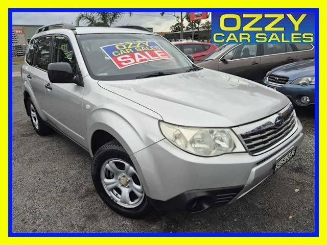 2008 Subaru Forester MY09 X Silver, Chrome 4 Speed Auto Elec Sportshift ...