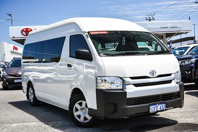 2017 Toyota HiAce KDH223R Commuter French Vanilla Automatic Bus | Cars ...