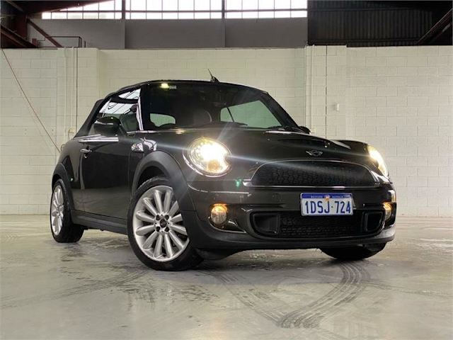 2011 Mini Cooper R57 MY11 S Cabrio Grey 6 Speed Automatic Convertible ...