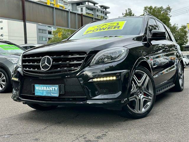 2012 Mercedes-Benz ML63 AMG 166 4x4 Black 7 Speed Automatic Wagon ...