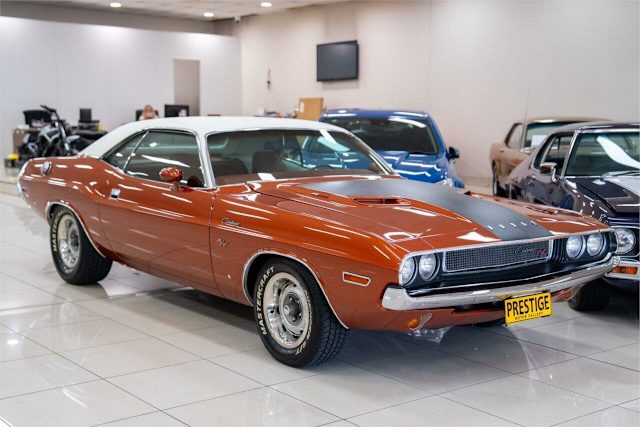 1970 Dodge Challenger R/T SE Dark Burnt Orange Met 3 Speed Automatic ...