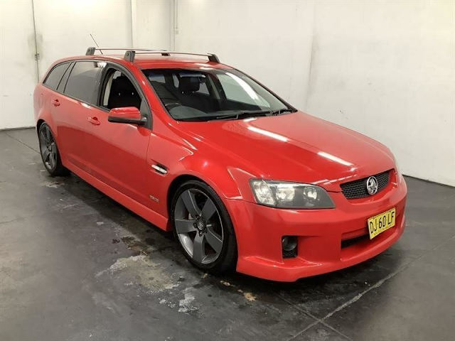 2010 Holden Commodore VE MY10 SV6 Red Hot 6 Speed Automatic Sportswagon ...