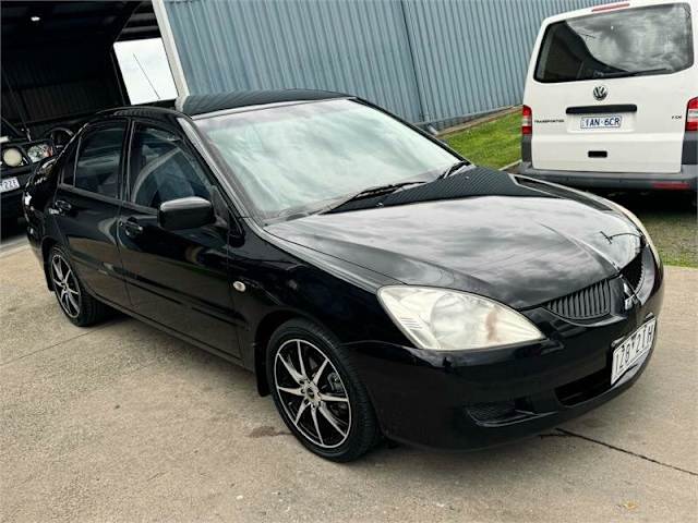 2004 Mitsubishi Lancer CH ES Black 5 Speed Manual Sedan | Cars, Vans ...